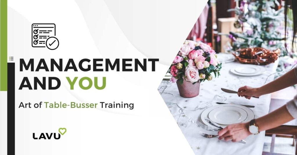 The Art of Table-Busser Training - Lavu